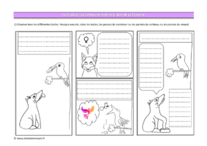 Le Corbeau et le Renard, la fable de Jean de La Fontaine